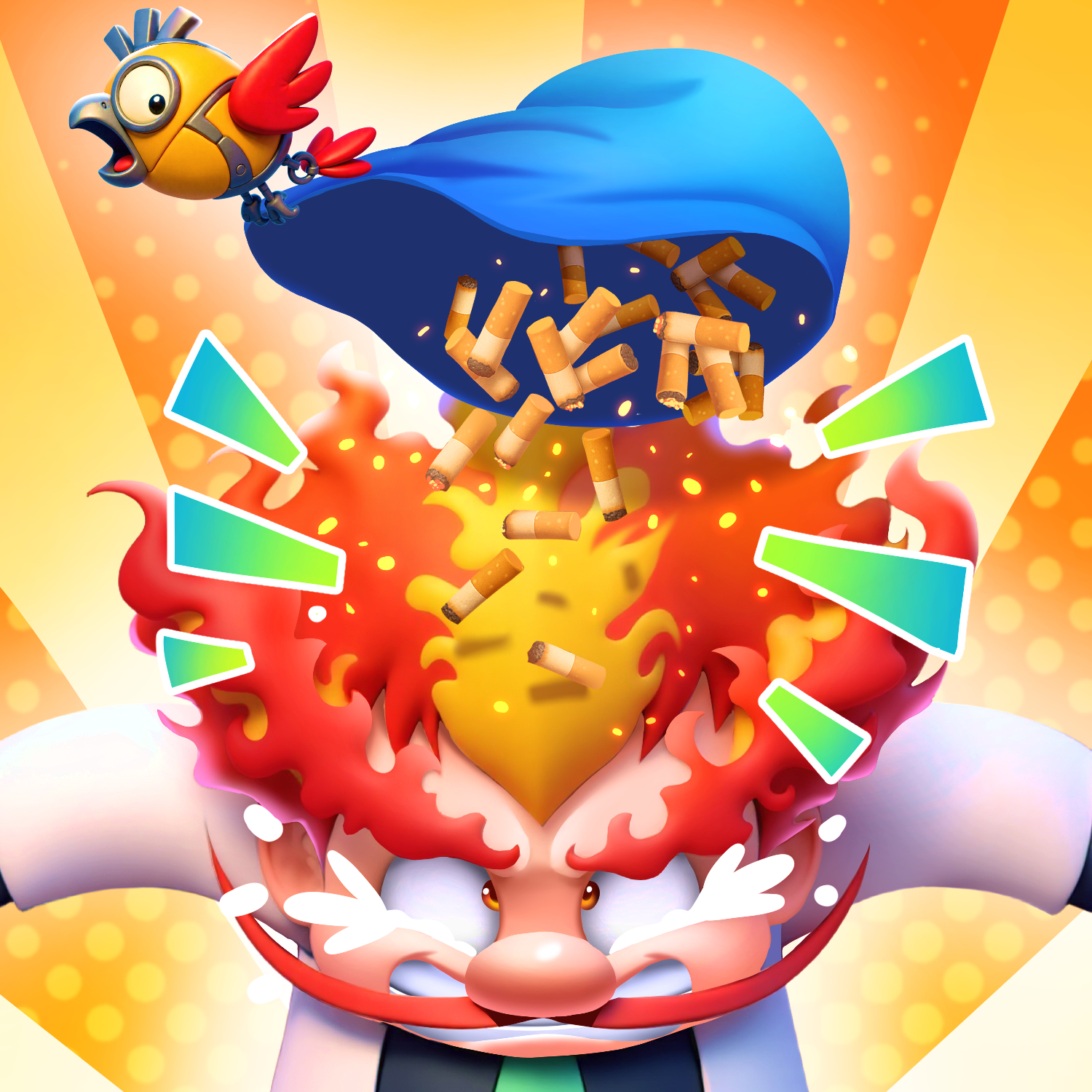 Dr. Flame and the Copy-o-Matic Bird P2丨The Marvelous Fire Chief ...